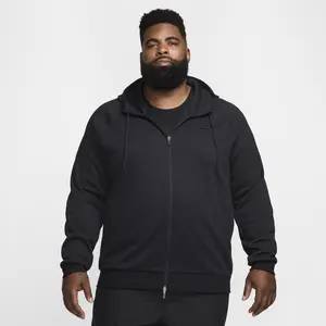 Nike Primary Fleece Dri-fit Uv Full-zip Performance Hoodie