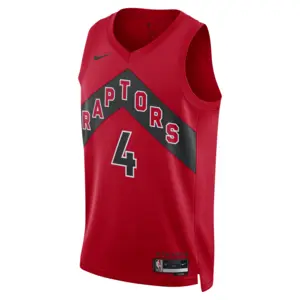 Nike Toronto Raptors Icon Edition Dri-fit Nba Swingman Jersey - Red
