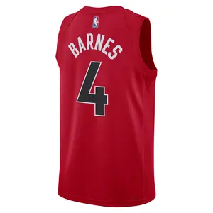 Nike Toronto Raptors Icon Edition Dri-fit Nba Swingman Jersey - Red