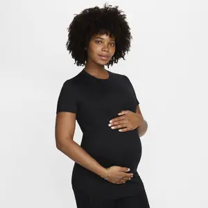 Nike One Dri-fit Slim-fit Short-sleeve Maternity Top