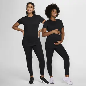 Nike One Dri-fit Slim-fit Short-sleeve Maternity Top
