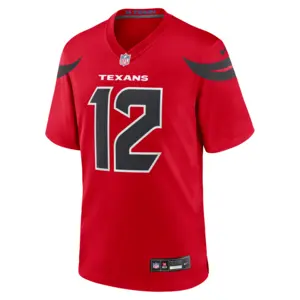 Nike Houston Texans Nfl Game Football Jersey - Red
