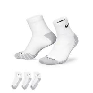 Nike Everyday Max Cushioned Training Ankle Socks - White