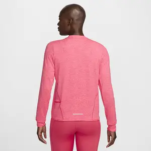 Nike Dri-fit Swift Element Uv Crew-neck Running Top - Pink