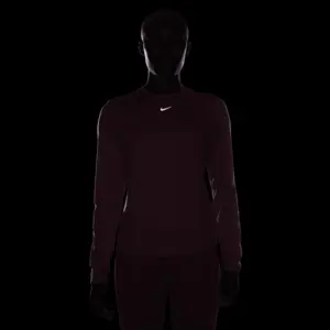 Nike Dri-fit Swift Element Uv Crew-neck Running Top - Pink