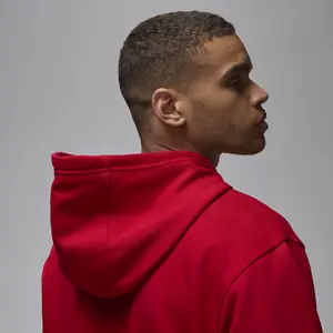 JORDAN Sport Crossover Dri-fit Pullover Hoodie - Red