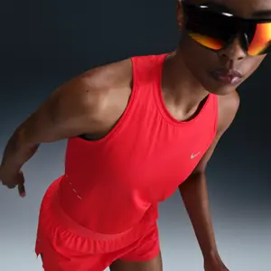 Nike Swift Dri-fit Running Tank Top - Red