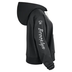 Nike Brooklyn Nets Standard Issue Dri-fit Nba Pullover Hoodie