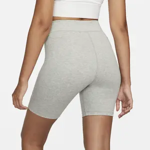 Nike Sportswear Classic High-waisted 8" Biker Shorts - Grey