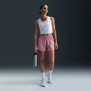 Nike Tempo Dri-fit Mid-rise Brief-lined Running Shorts - Pink