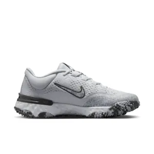 Nike Alpha Huarache Elite 4 Turf Softball Shoes - Grey