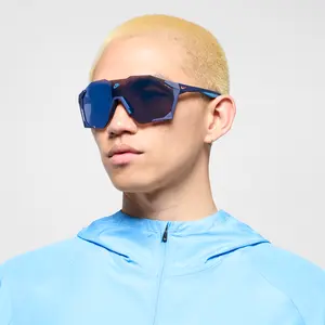 Nike Charged Shield Mirrored Sunglasses - Blue