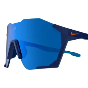 Nike Charged Shield Mirrored Sunglasses - Blue