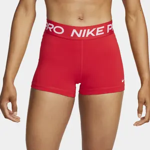 Nike Pro 3" Shorts - Red