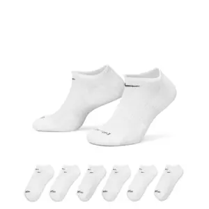 Nike Everyday Plus Cushioned Training No-show Socks - White