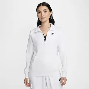 Nike Sportswear Club Fleece 1/2-zip Sweatshirt - Brown