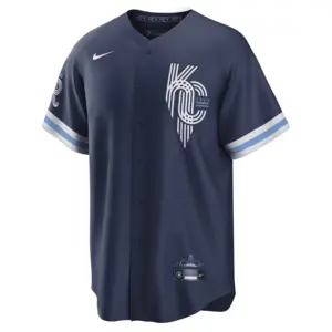 Nike Mlb Kansas City Royals City Connect Replica Baseball Jersey - Blue