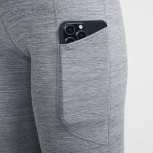 Nike One High-waisted 7/8 Leggings With Pockets - Grey