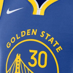 Nike Golden State Warriors Icon Edition Swingman Jersey - Blue