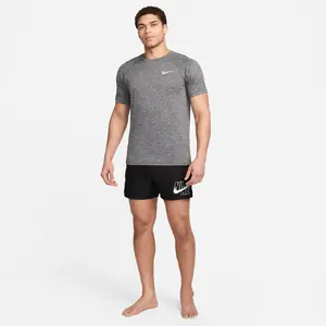 Nike Hydroguard Essential Dri-fit Uv Short Sleeve Top - Black