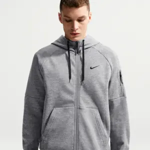Nike Therma-fit Full-zip Hoodie - Grey