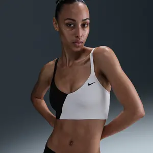 Nike V-Neck Midkini Top Black