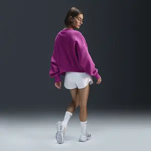 Nike Sportswear Phoenix Fleece Over-oversized Crew-neck Sweatshirt - Purple