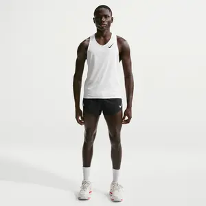 Nike Aeroswift Dri-fit Adv 2" Brief-lined Running Shorts - Black