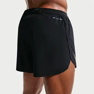 Nike Aeroswift Dri-fit Adv 4" Brief-lined Running Shorts - Black