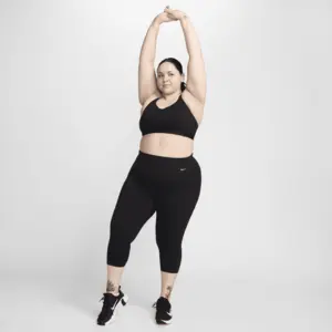 Nike Indy Light Support Padded Adjustable Sports Bra - Black