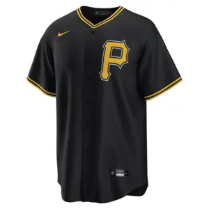 Nike Mlb Pittsburgh Pirates Replica Baseball Jersey - Black