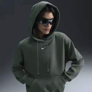 Nike Sportswear Phoenix Fleece Oversized Pullover Hoodie Green