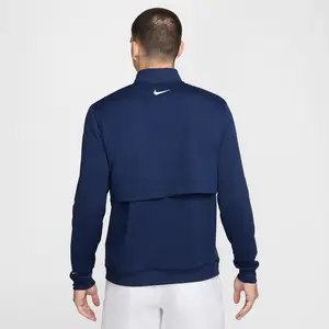 Nike Tour 1/2-zip Golf Top - Blue