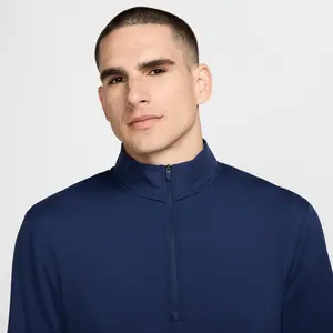 Nike Tour 1/2-zip Golf Top - Blue