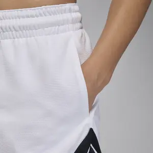 JORDAN Sport 4" Diamond Shorts - White