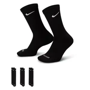 Nike Everyday Plus Cushioned Training Crew Socks - Black