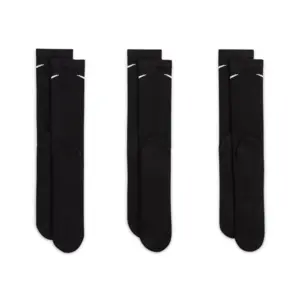 Nike Everyday Plus Cushioned Training Crew Socks - Black