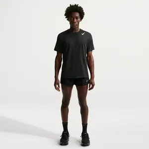 Nike Aeroswift Dri-fit Adv Short-sleeve Running Top - Black