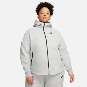 Nike Tech Fleece Windrunner Full-zip Hoodie - Grey
