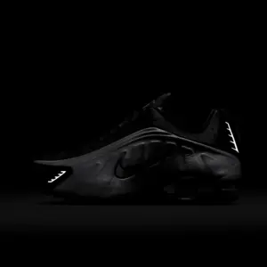 Nike Shox R4 Athletic Shoes - Grey