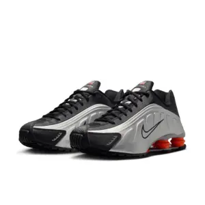 Nike Shox R4 Athletic Shoes - Grey
