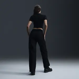 Nike Windrunner High-waisted Woven Open-hem Pants