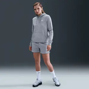 Nike Club Fleece Pullover Hoodie - Grey