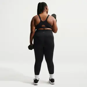 Nike Indy High Support Padded Adjustable Sports Bra - Black
