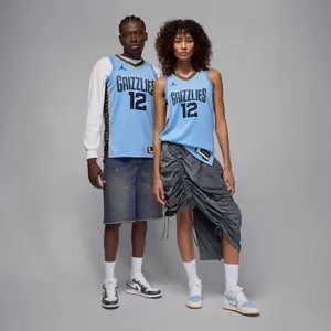 JORDAN Statement Edition Dri-fit Nba Swingman Jersey - Blue