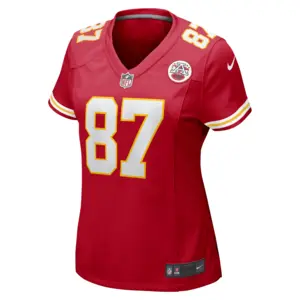 Nike Travis Kelce Kansas City Chiefs Nfl Game Football Jersey - Red
