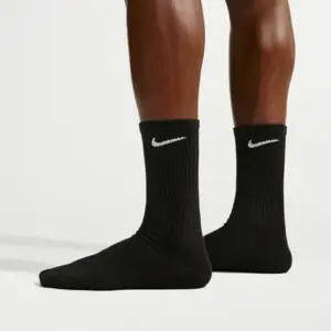 Nike Everyday Cushioned Training Crew Socks - Black