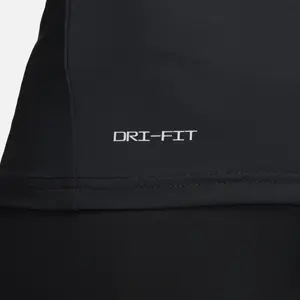 Nike Dri-fit Uv Long Sleeve Swim Top - Black