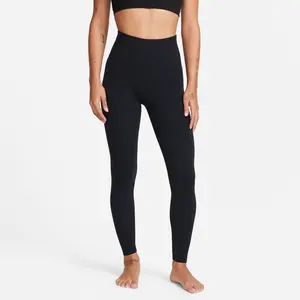 Nike Yoga Dri-fit Luxe High-waisted 7/8 Infinalon Leggings - Black