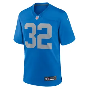 Nike Brian Branch Detroit Lions Nfl Game Football Jersey - Blue